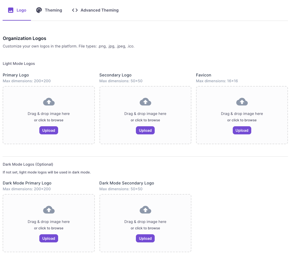 Branding | Vega Platform Documentation